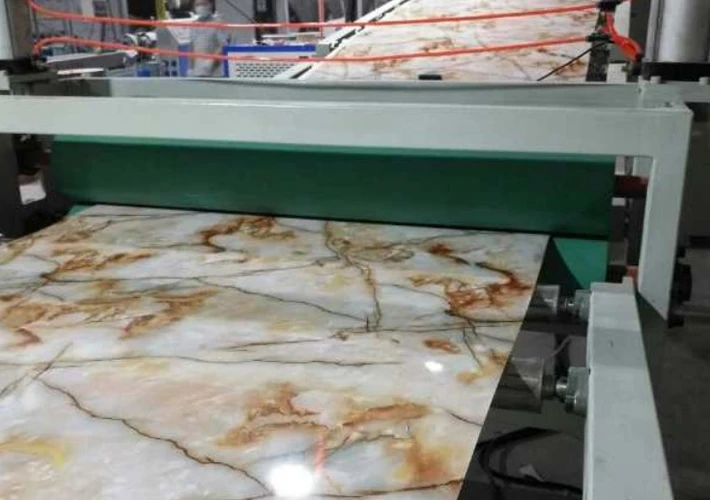 Transfer Printing Technology Used in PVC Marble Sheet - wpcspc