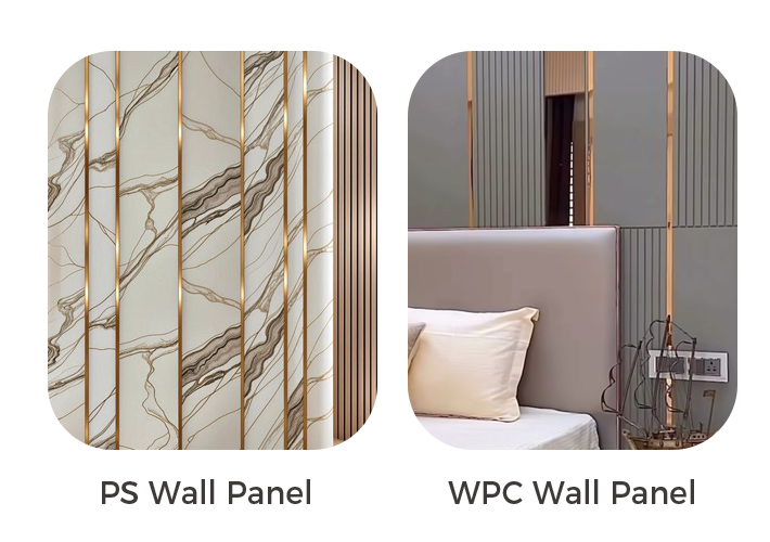 PS Wall Panel VS WPC Wall Panel - wpcspc