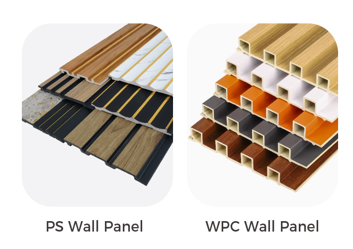 PS Wall Panel VS WPC Wall Panel - wpcspc