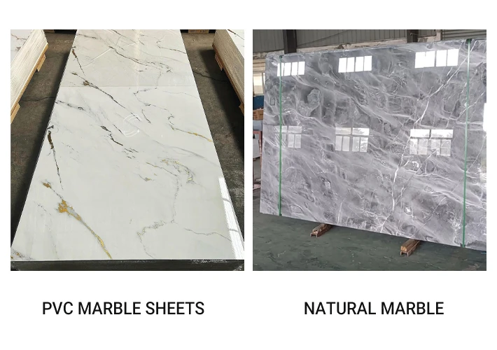 PVC Marble Sheets vs Natural Marble: Which Is Better for You? - wpcspc